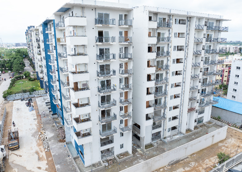 Janapriya Upscale Nile Valley 2 & 3BHK Flats in Chandanagar