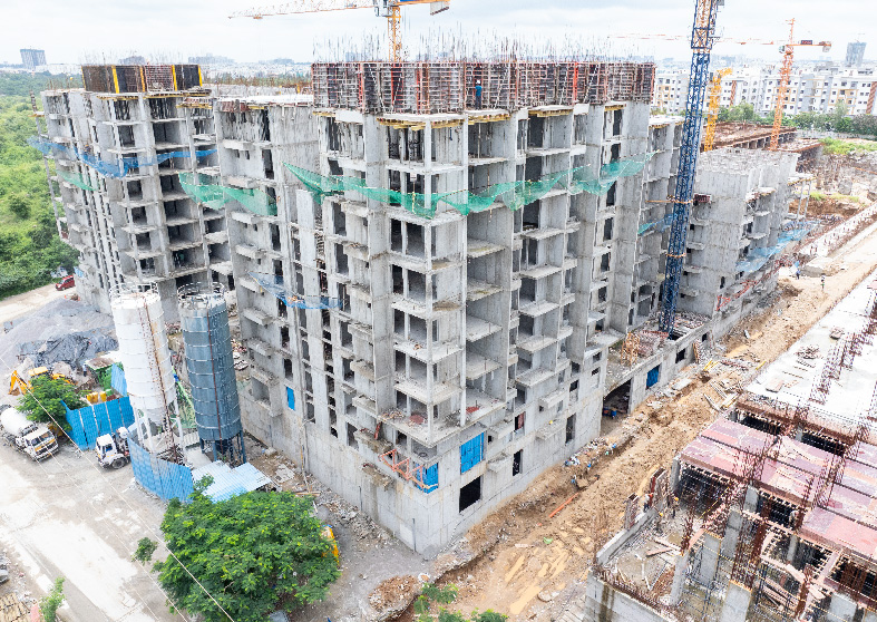 Janapriya Upscale Nile Valley 2 & 3BHK Flats in Chandanagar