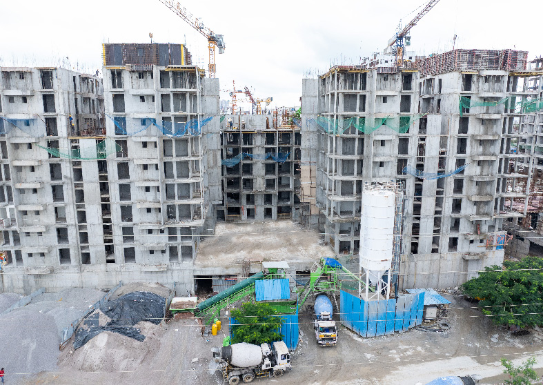 Janapriya Upscale Nile Valley 2 & 3BHK Flats in Chandanagar